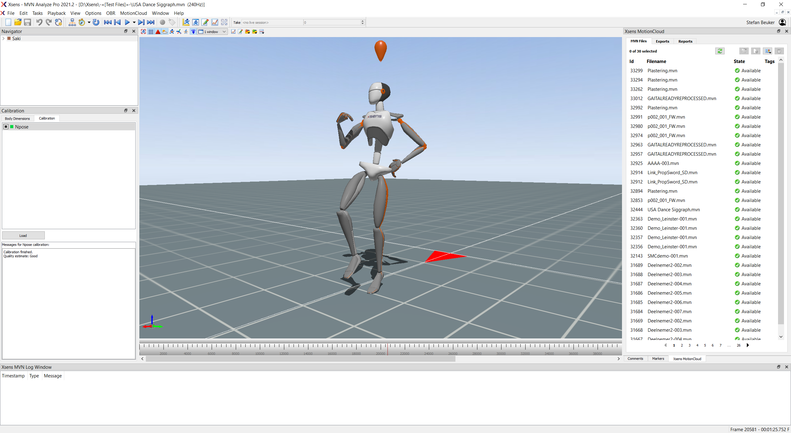 Choosing the best Xsens motion capture setup