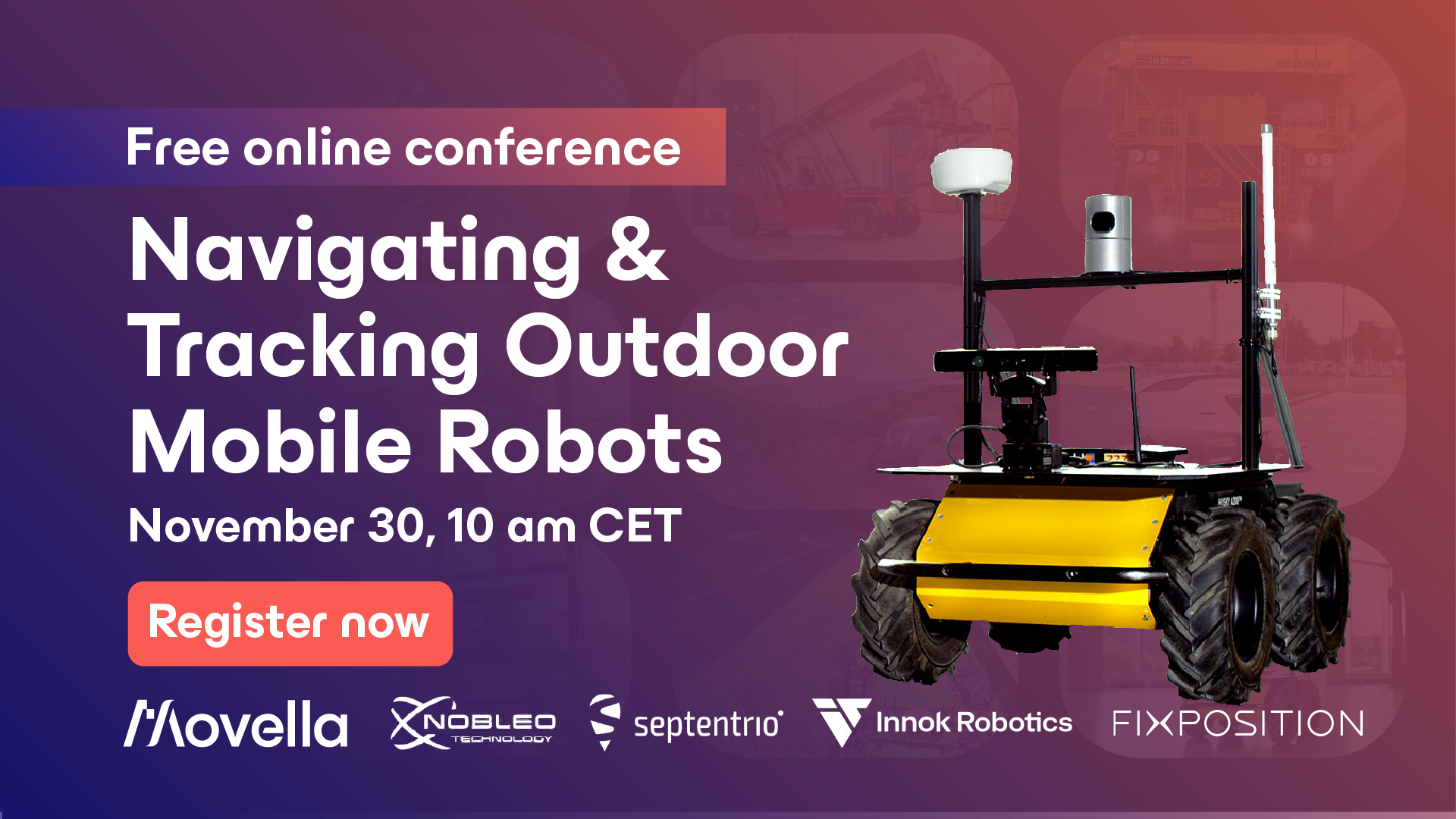 Navigating & Tracking Outdoor Mobile Robots